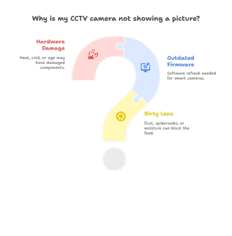 Why CCTV Camera Not Showing Picture? Top Fixes Explained